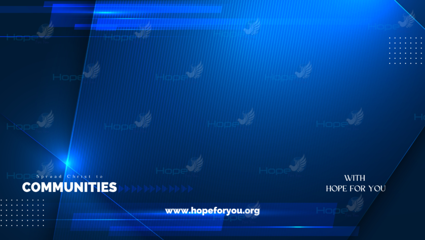 Light Blue Modern Personal Branding Facebook Cover | Hope For You