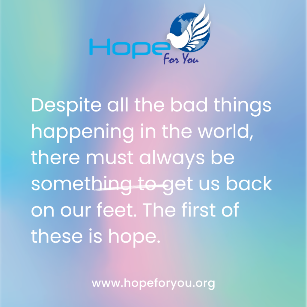 Finding Hope in Uncertain Times: Coping with Stress and Anxiety. | Hope ...